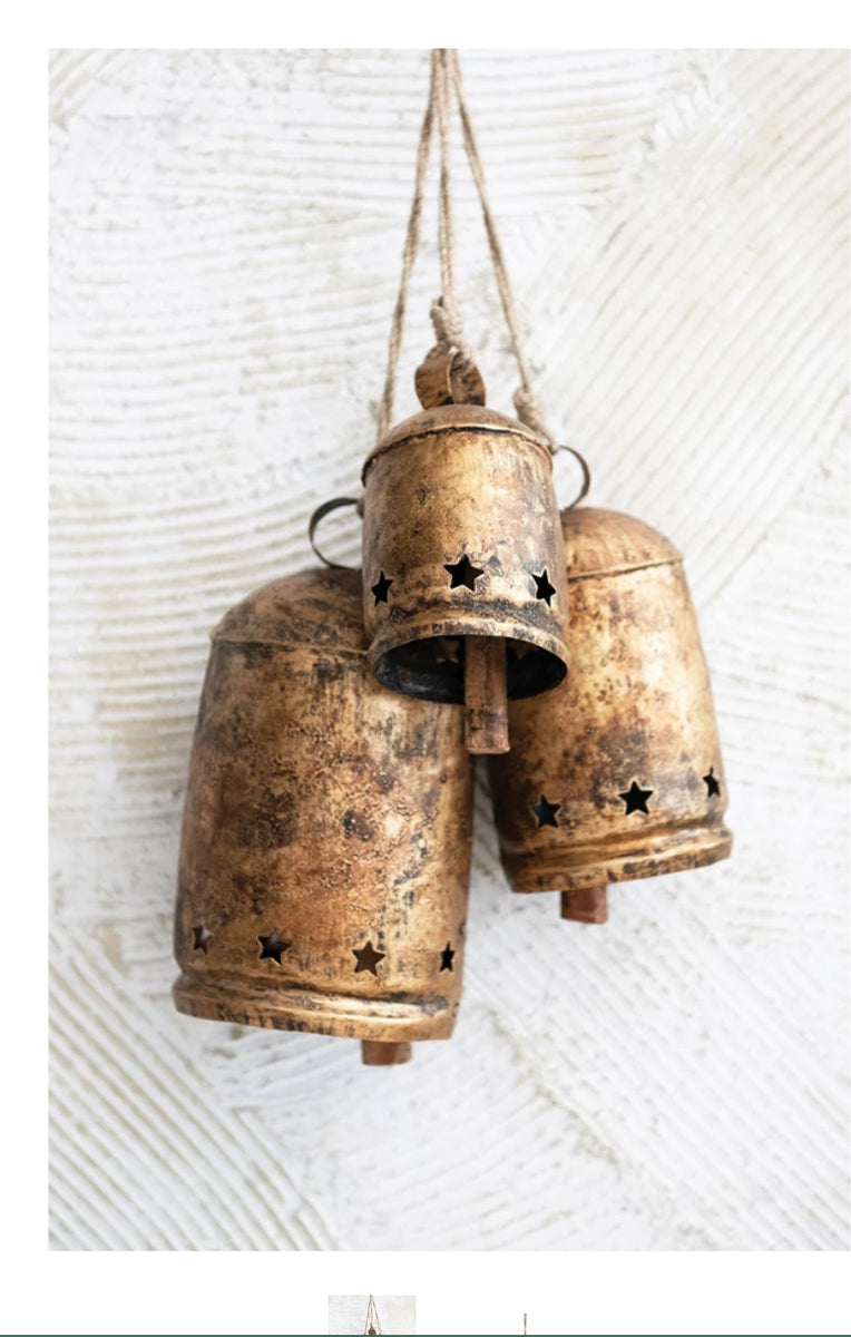 Set of 3 Rustic Bells – Lakeshore Trends